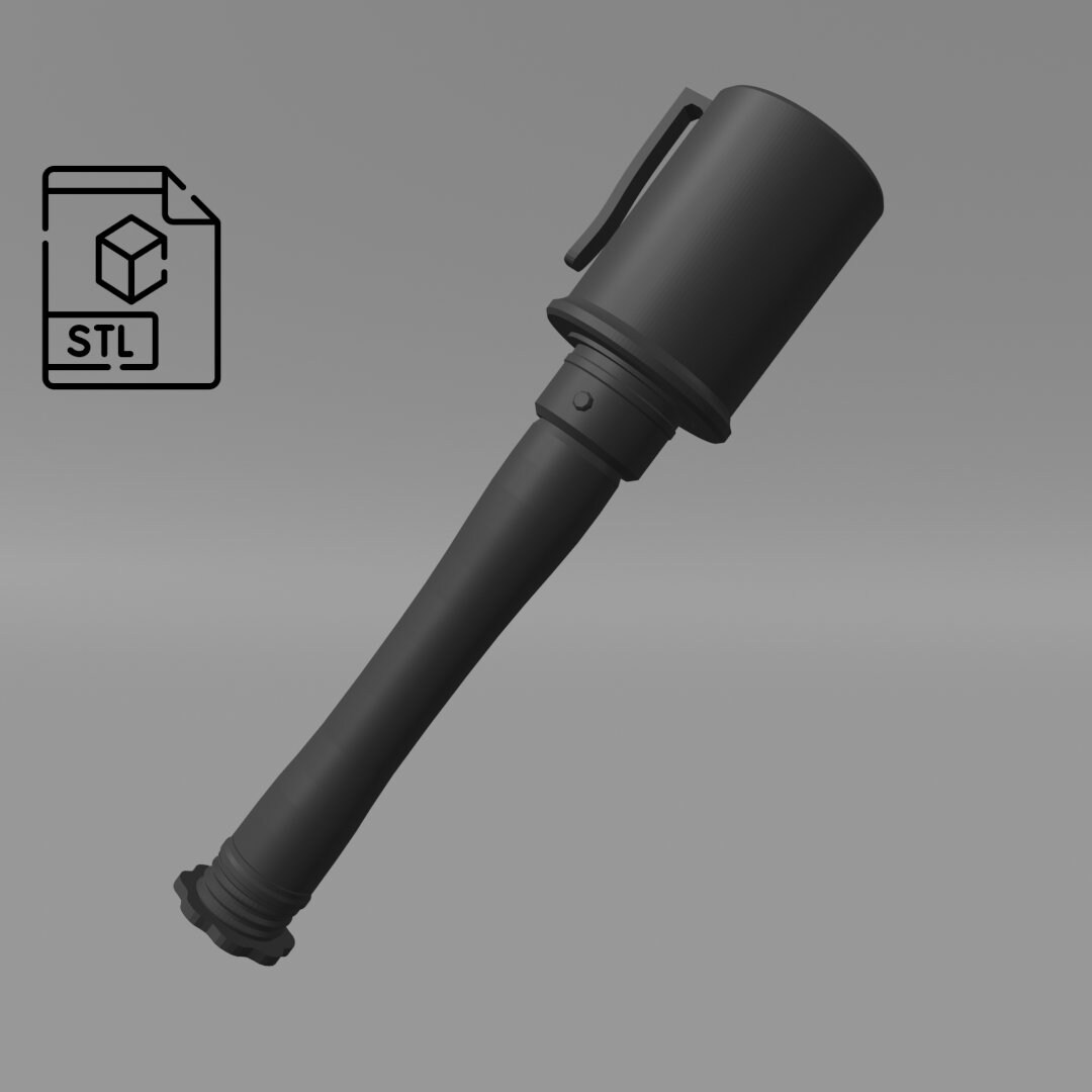 Stielhandgranate 3D Print File - Etsy