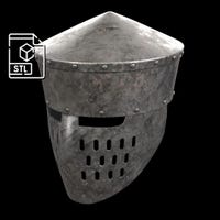 Imperial Crown Helmet STL: 3D Printable Roman King Armor (digital File ...