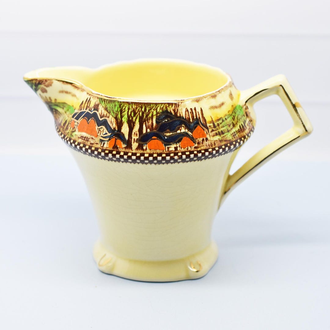 Myott Son & Co, 'englands Countryside' Creamer/milk Jug, Vintage ...