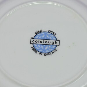 Colclough Trio ' English Garden' Scene, Cup, Saucer, Plate, Vintage ...