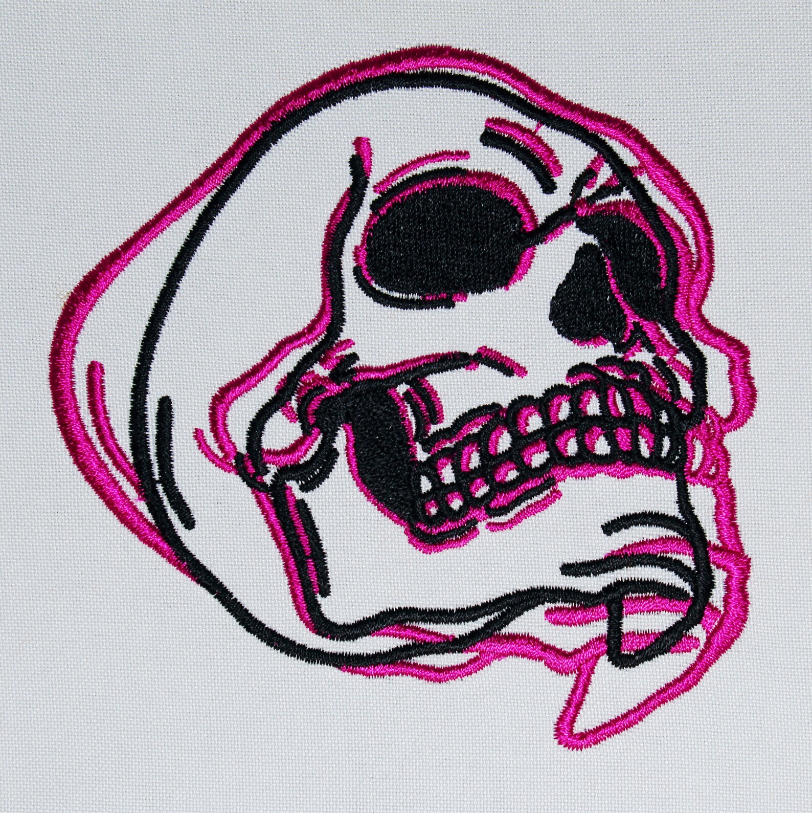 Machine Embroidery Design Skull - Etsy
