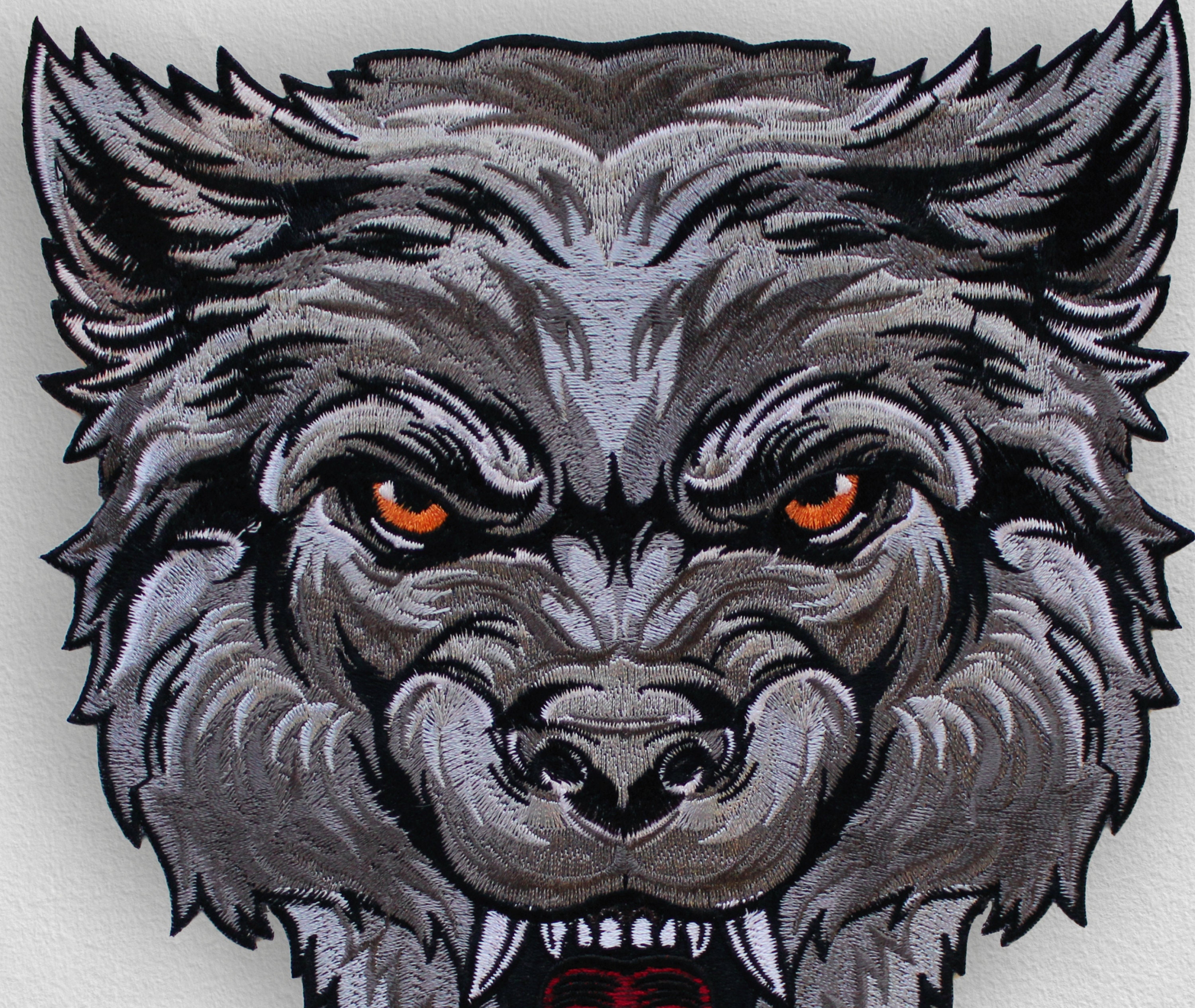 WOLF Iron on Patch - Etsy