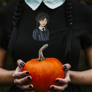 Machine Embroidery Design Wednesday Addams - Etsy UK