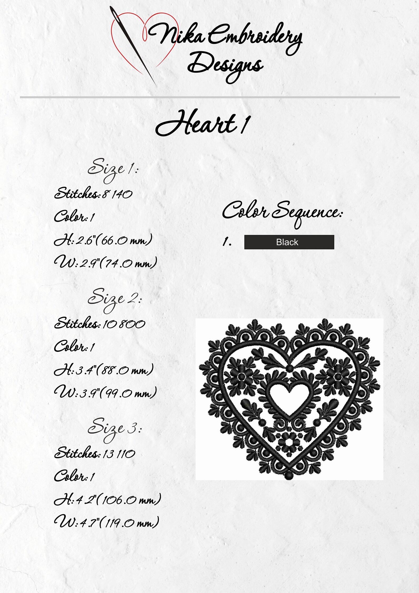 Filigree Hearts Machine Embroidery Design Valentine Heart - Etsy