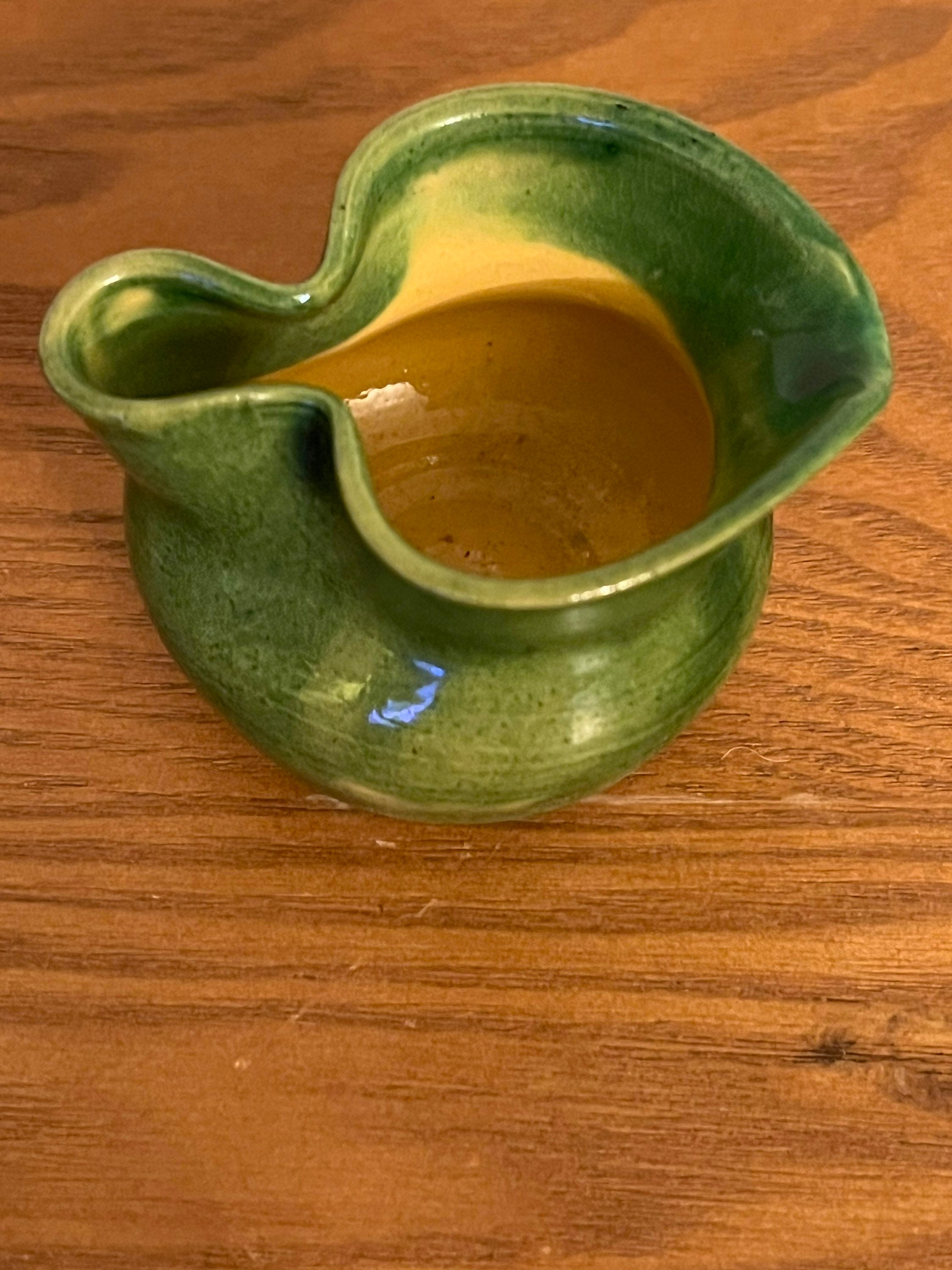 Swan Acres Pottery Cape Cod Small Creamer Souvenir Mini - Etsy