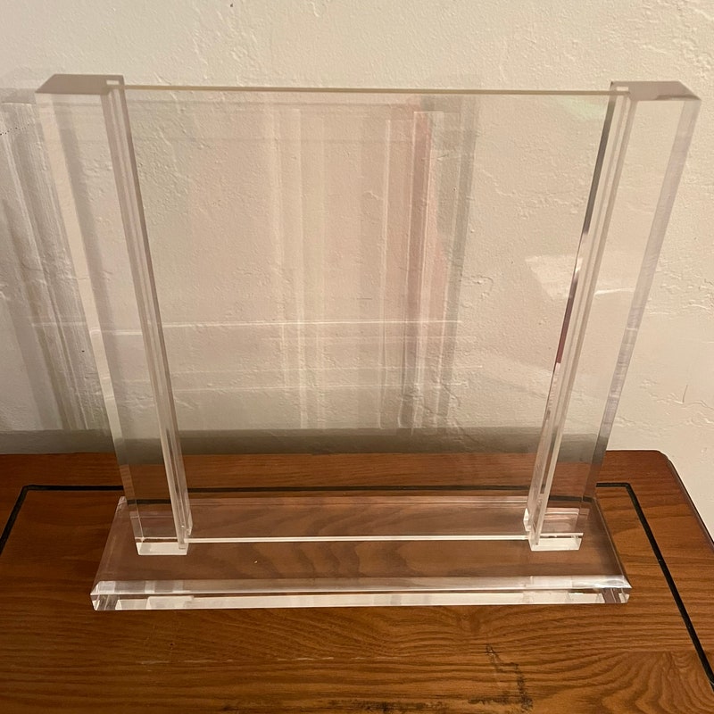 Lucite Box Frame - Etsy