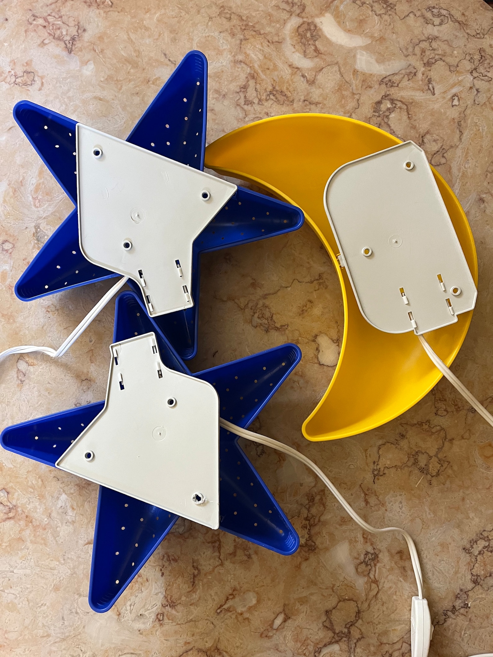 Ikea Smila Stars and Mane Moon Lights Wall Lamp Night Light - Etsy