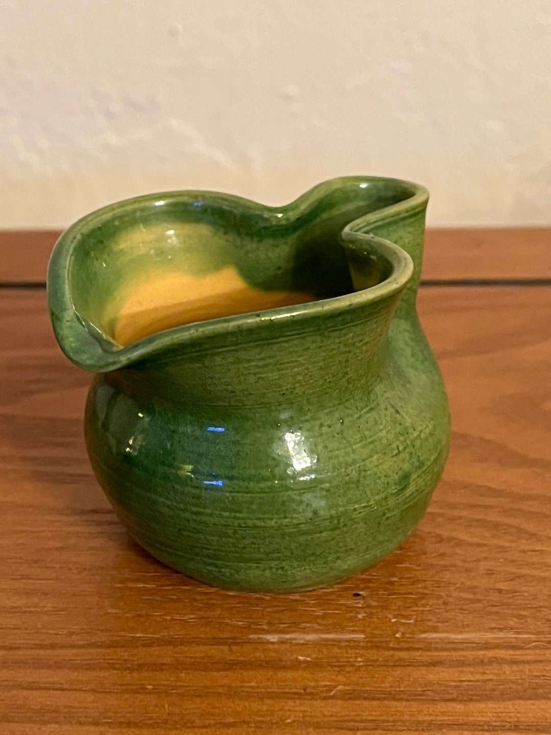 Swan Acres Pottery Cape Cod Small Creamer Souvenir Mini Pitcher - Etsy