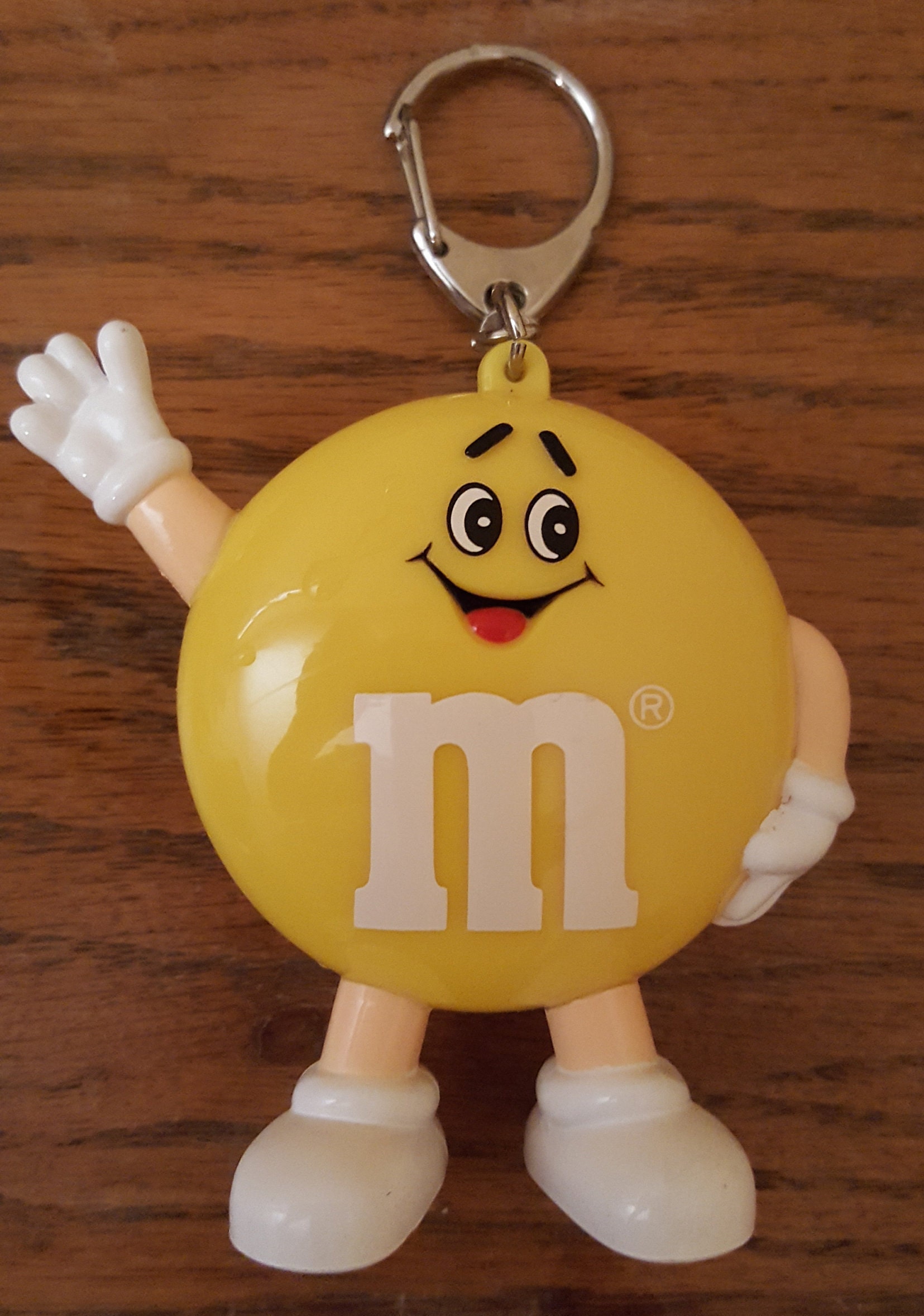 3 Vintage M&ms Red or Yellow Candy Dispenser Keychain (new) - Etsy