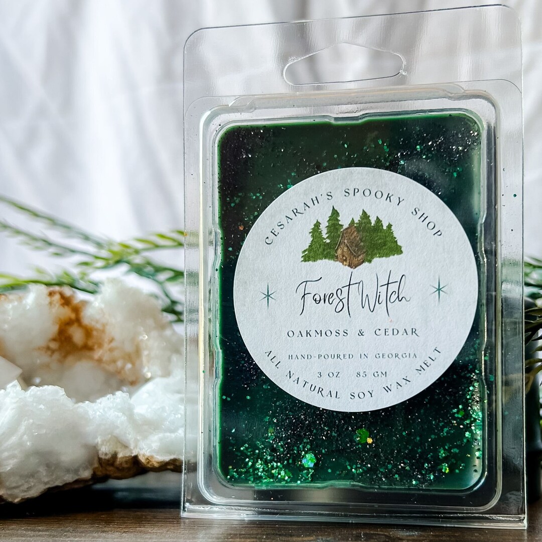 Forest Witch Wax Melts Oakmoss & Cedar Scented Witchy - Etsy
