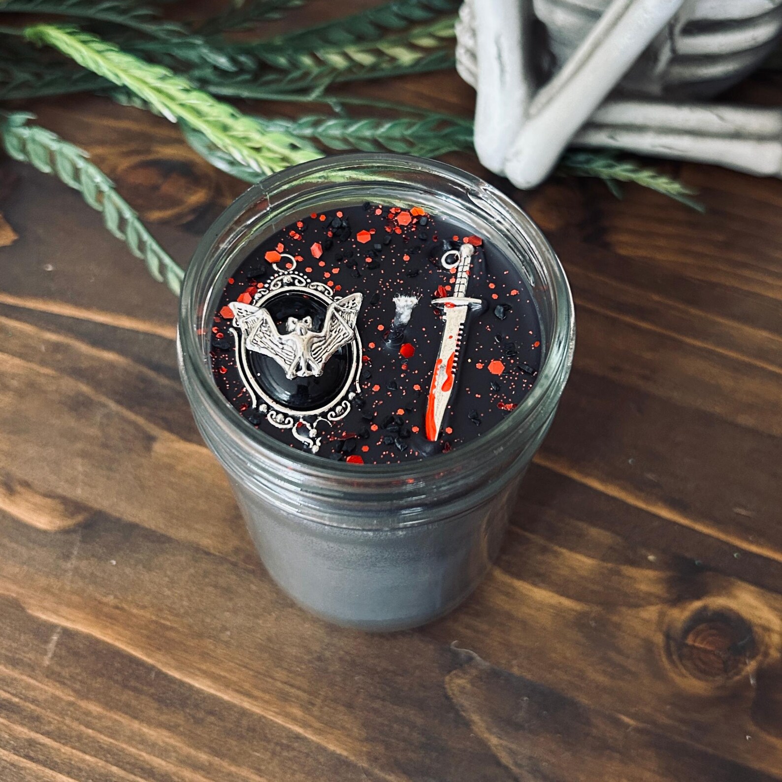 Horror Halloween Candles, Halloween Lover Decor, Scary, Crystal Candles ...