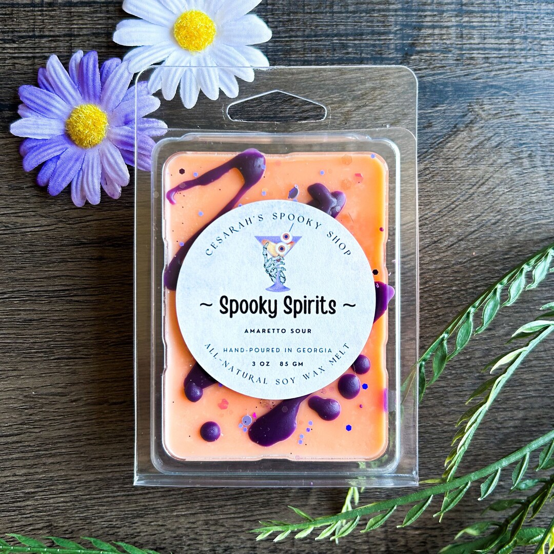 Spooky Spirits Wax Melt Spooky Cocktail Scented Wax Melt Springoween ...