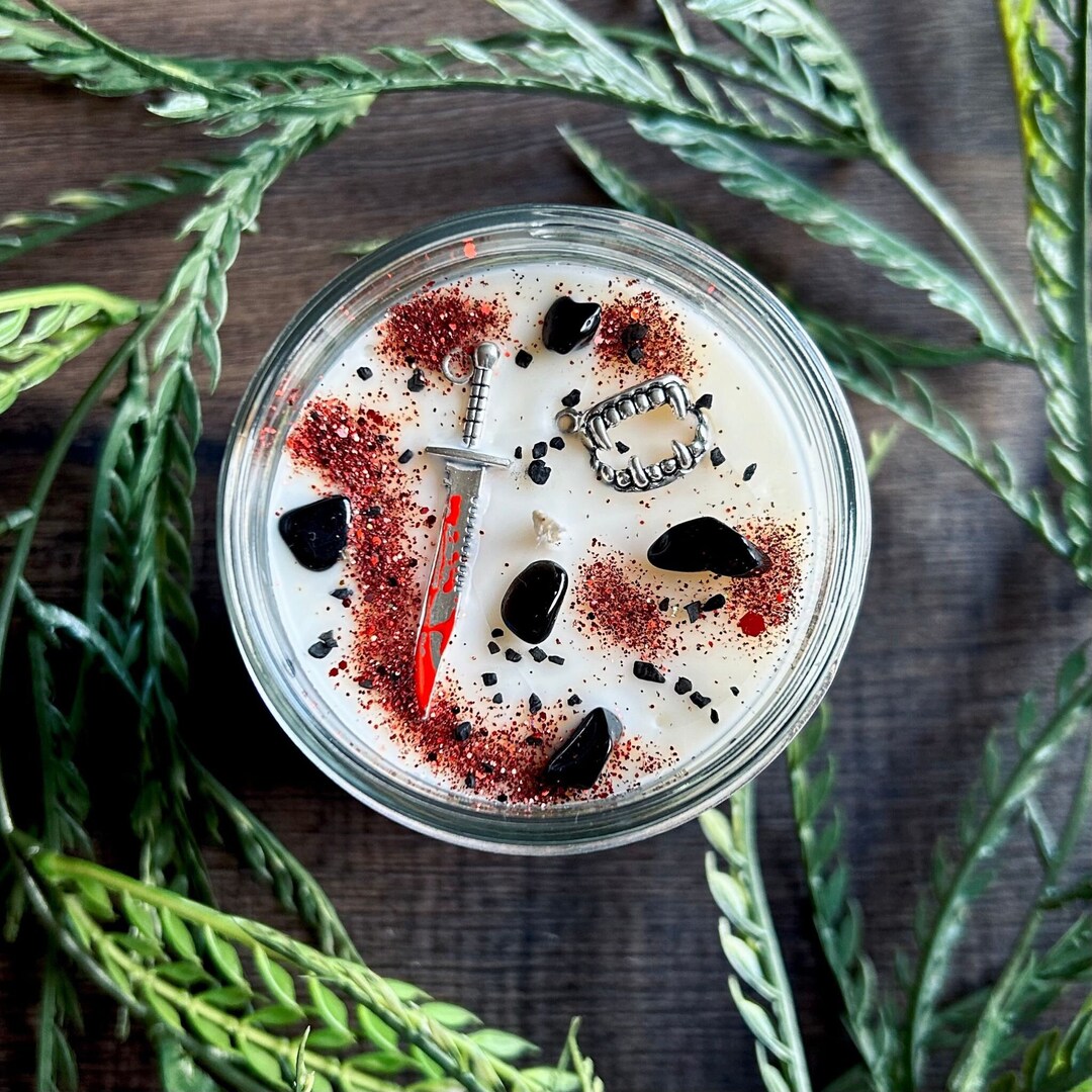 Vampire Blood Candle Halloween Candle Halloween Home Decor Spooky ...