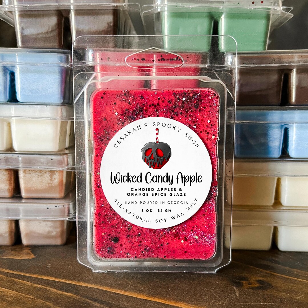 Spooky Christmas Wax Melt | Wicked Candy Apple, Creepmas, Gothic ...