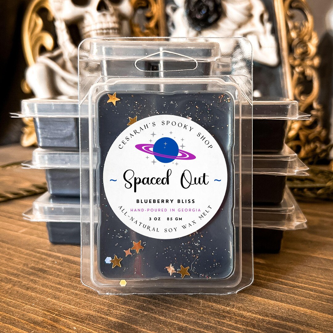 Spaced Out Wax Melt - Blueberry Bliss Scented - Galaxy Themed Wax Melts ...