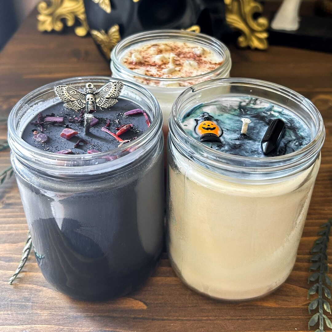 16oz Halloween Candles, Horror Candles, Scary Movie Lover Gift, Soy ...