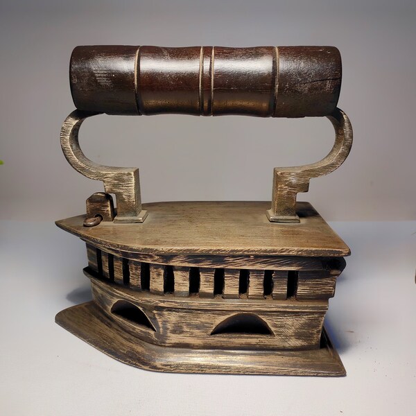 Antique Iron Box - Etsy