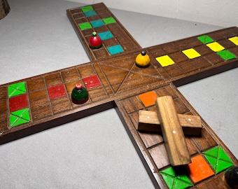 Indian Ludo Board - Etsy