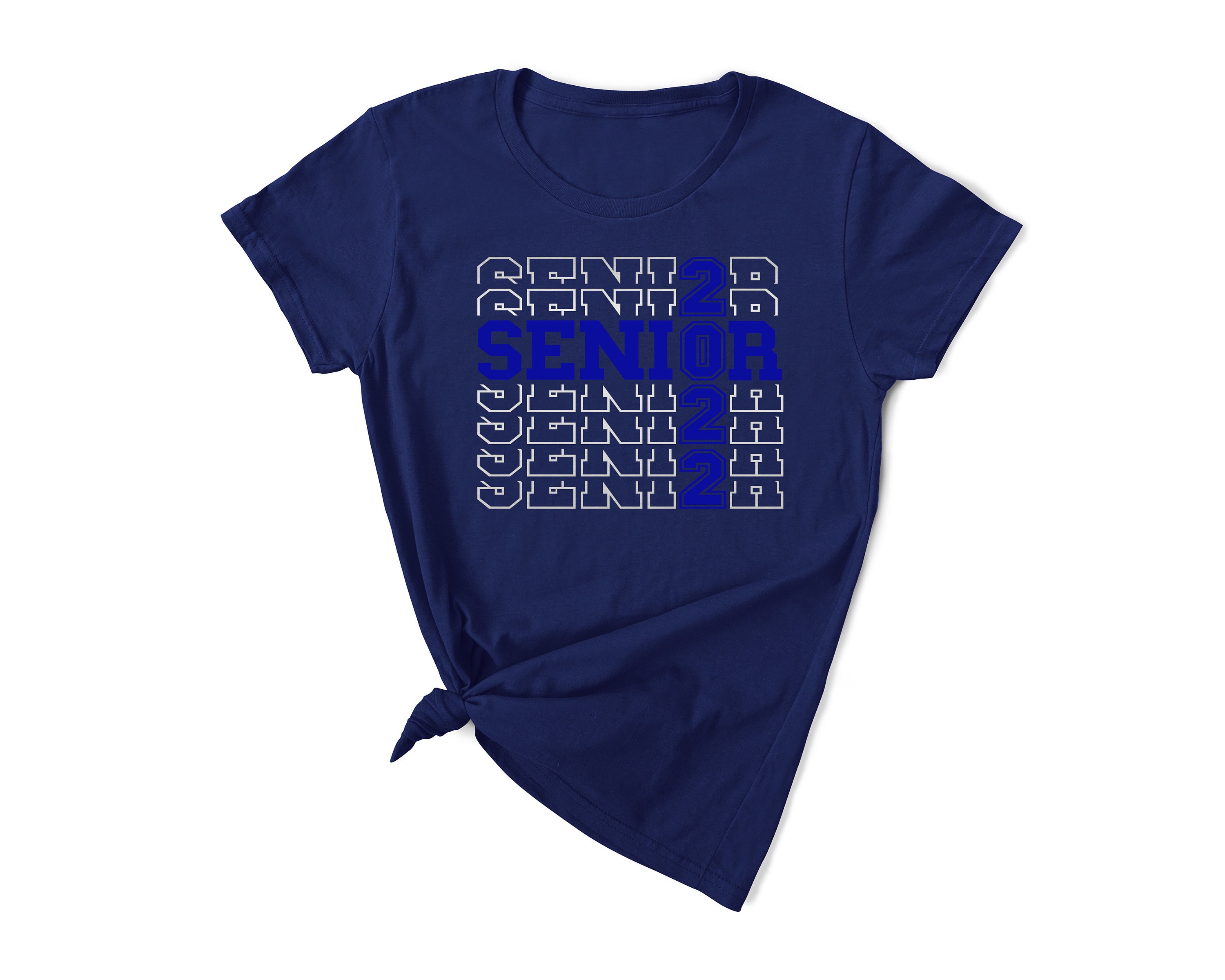 Class of 2022 Senior Repeating T Shirt, Senior 2022 Shirt, Graduation ...