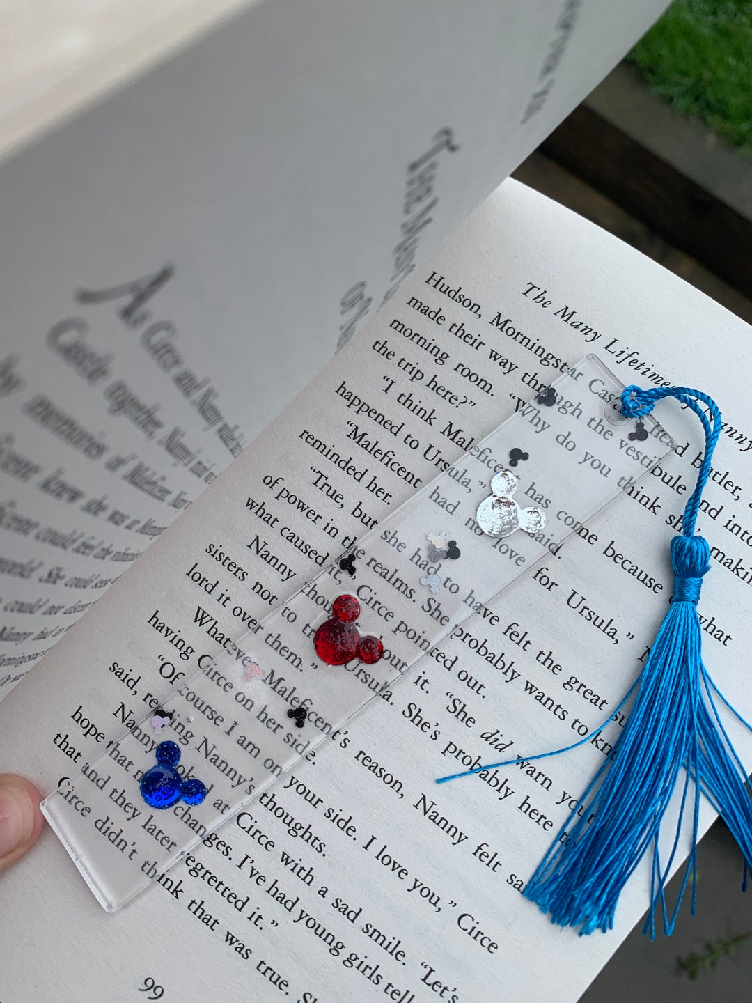 Mickey Bookmark - Etsy