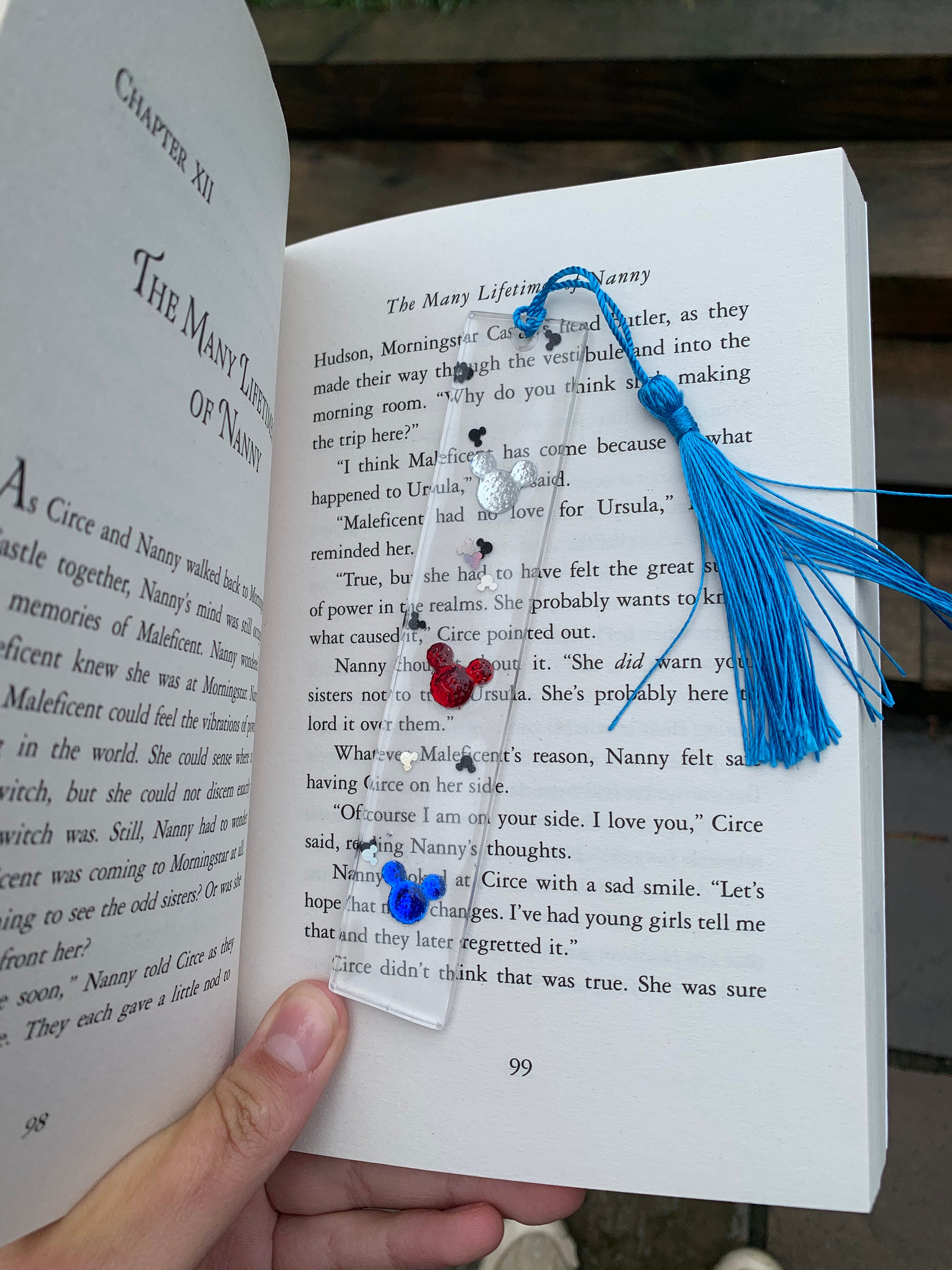 Mickey Bookmark - Etsy