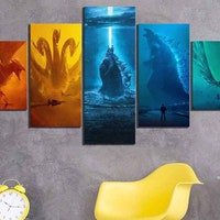 Titanus Rodan Digital Art - Etsy