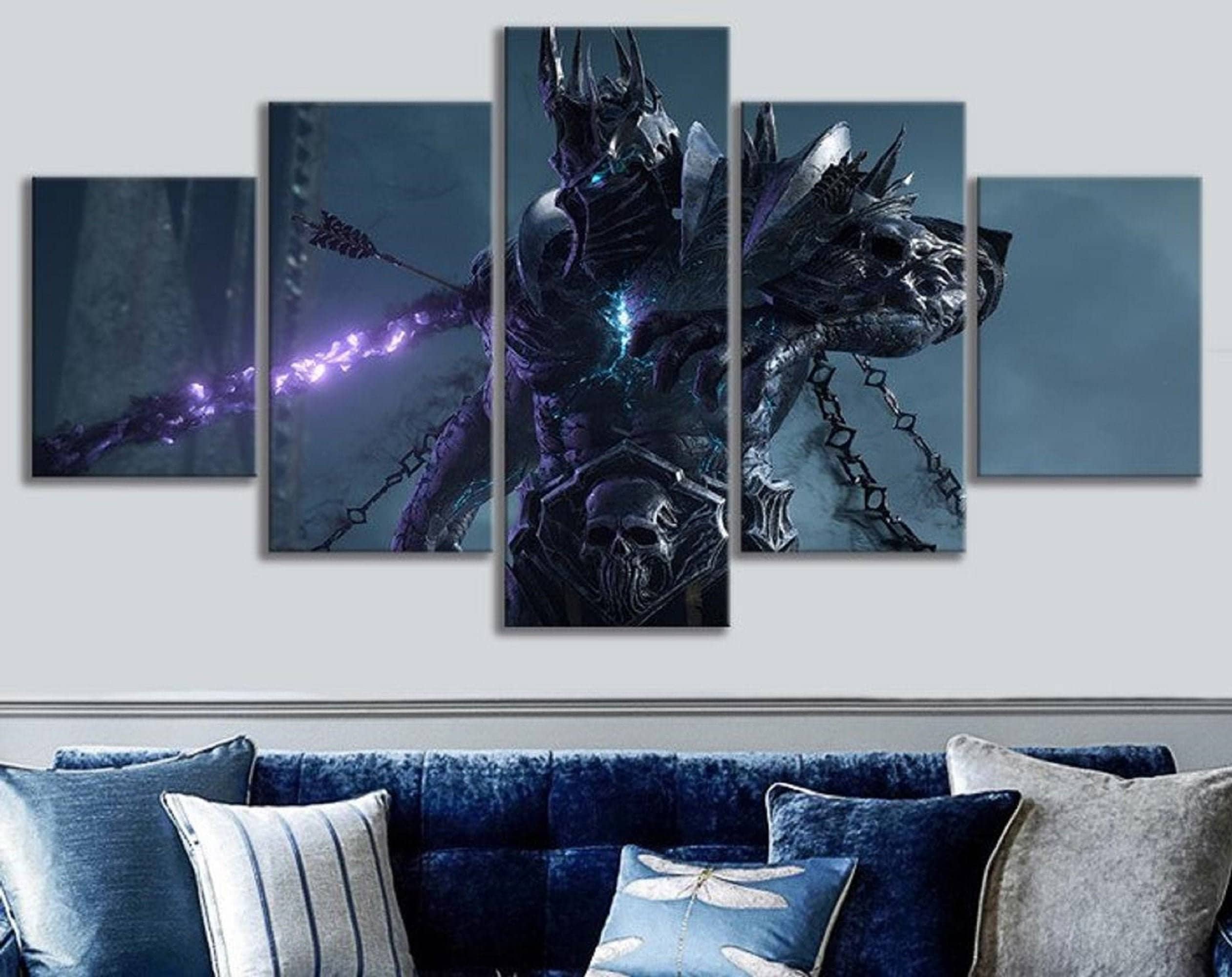 Warcraft Canvas Wall Art Print WOW World Of Warcraft Artwork | Etsy