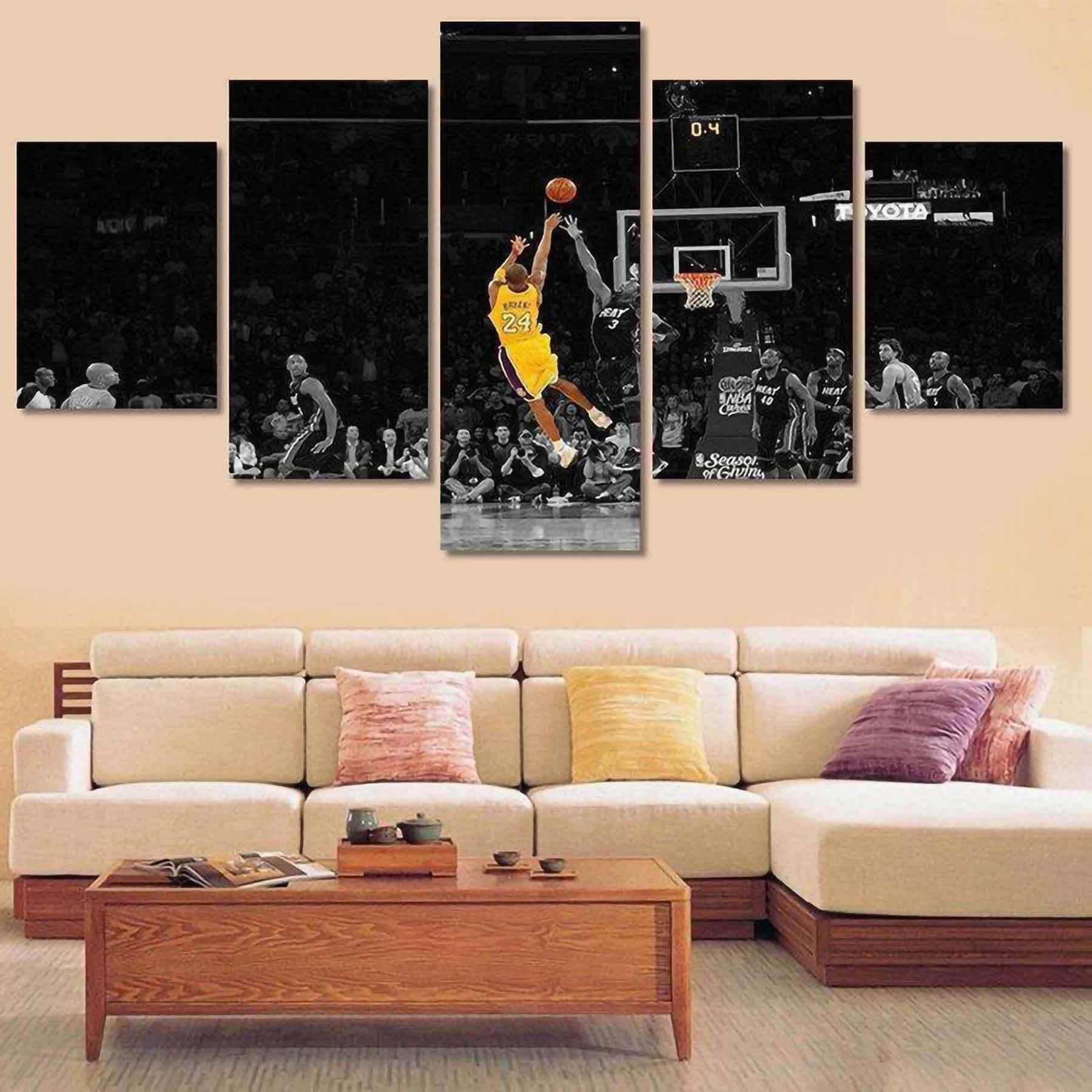 Basketball Room Decor Canvas Poster Wall Art Print Gifts for Boys ...