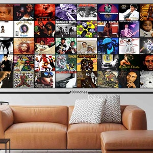 Hip Hop Music Albums Poster Art Canvas Print Rapper Wall Collage for ...