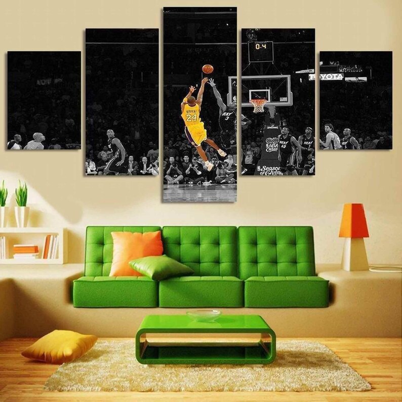 Basketball Room Decor Canvas Poster Wall Art Print Gifts for Boys ...