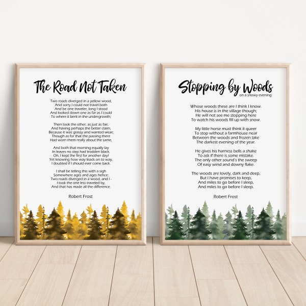 Road Not Taken - Etsy