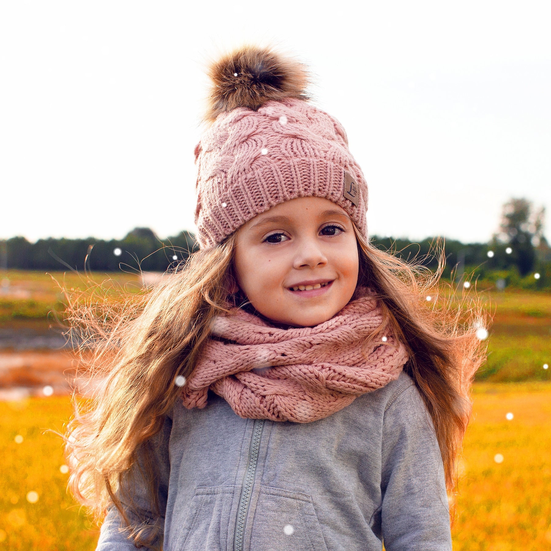 Girls Hat Scarf Set, Winter Hat, Hat and Scarf Set, Baby Hat, Hat Scarf ...