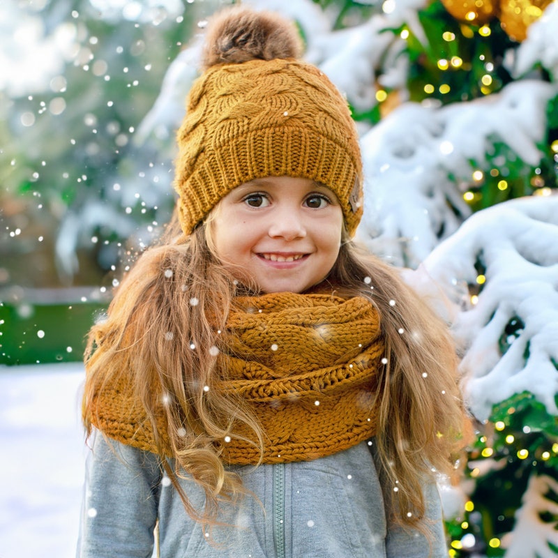 Baby Girl Winter Hat - Etsy