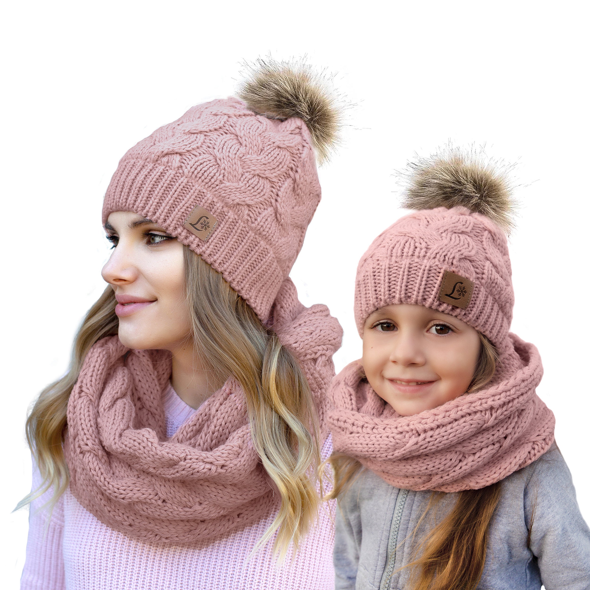 Girls Hat Scarf Set, Winter Hat, Hat and Scarf Set, Baby Hat, Hat Scarf ...