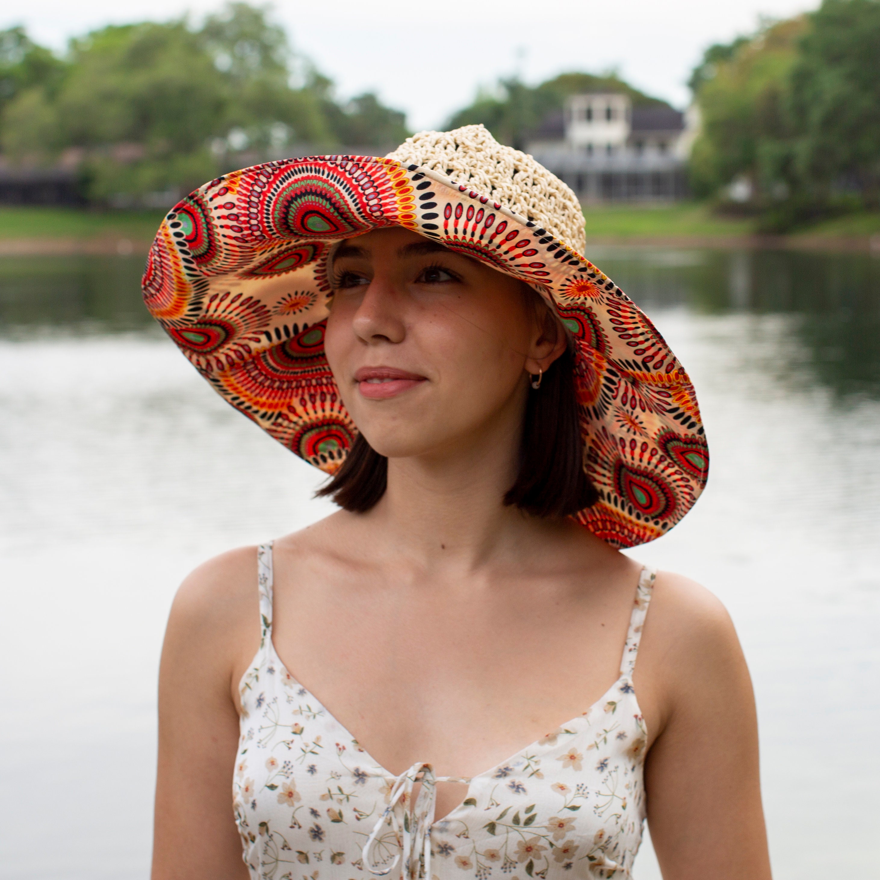 Floppy Beach Hat, Summer Hat, Wide Brim Cap, Vacation Hat, Bridal Party ...