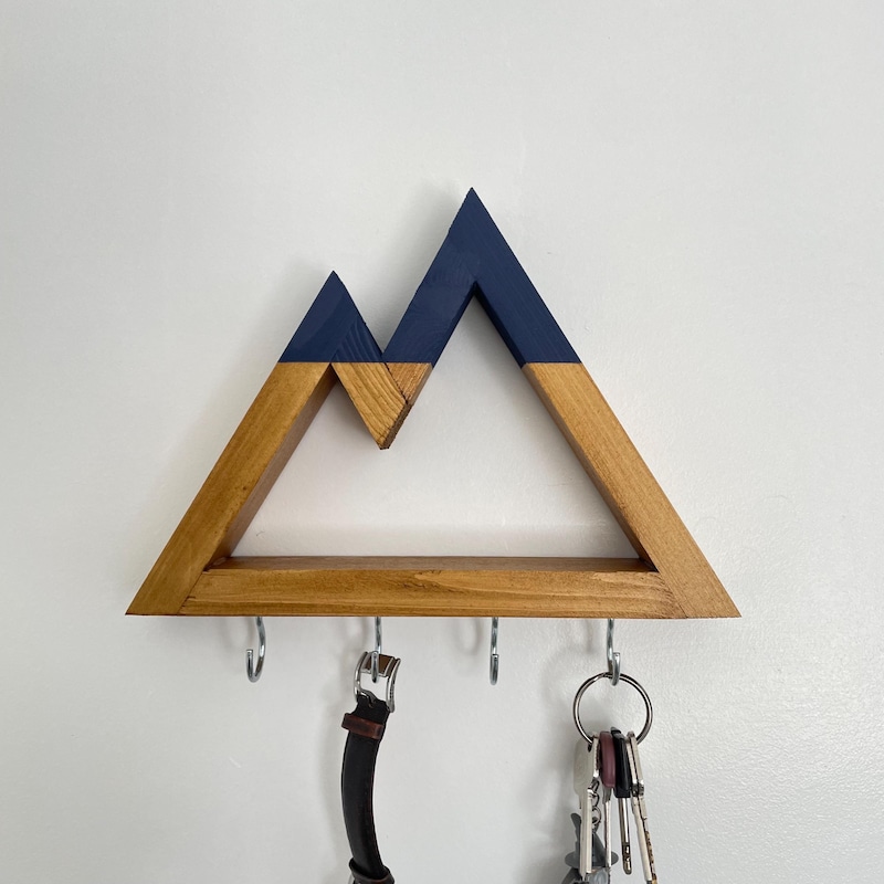 Mountain Key Holder - Etsy