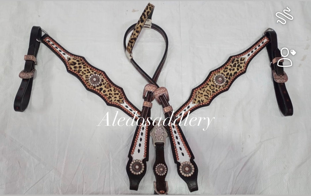 Western Bling Tack Set of Headstall and Breast Collar - Etsy