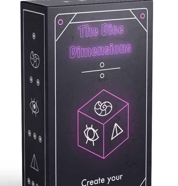 The Dice Dimensions Tarot Deck Beginner Tarot Witch Indie | Etsy