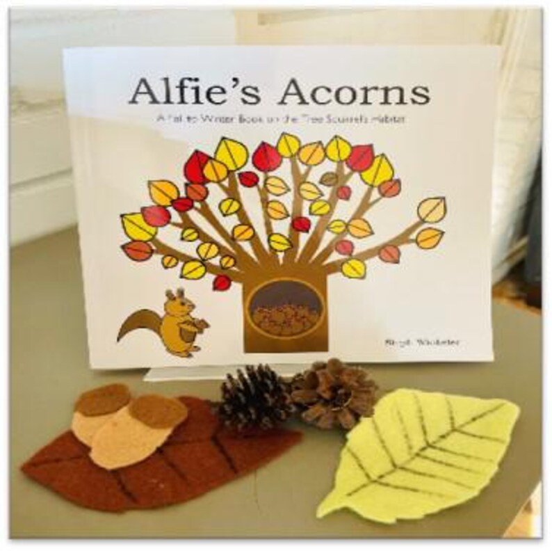 Alfie's Acorn's Preschool Book for Fall With Cut-out Sequencing Story ...