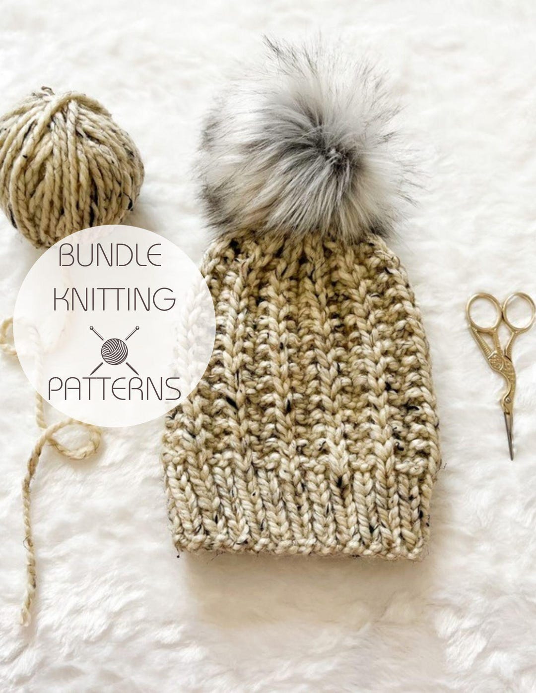 BUNDLE KNITTING PATTERNS | Digital Download | Seatown Beanie & Seatown ...