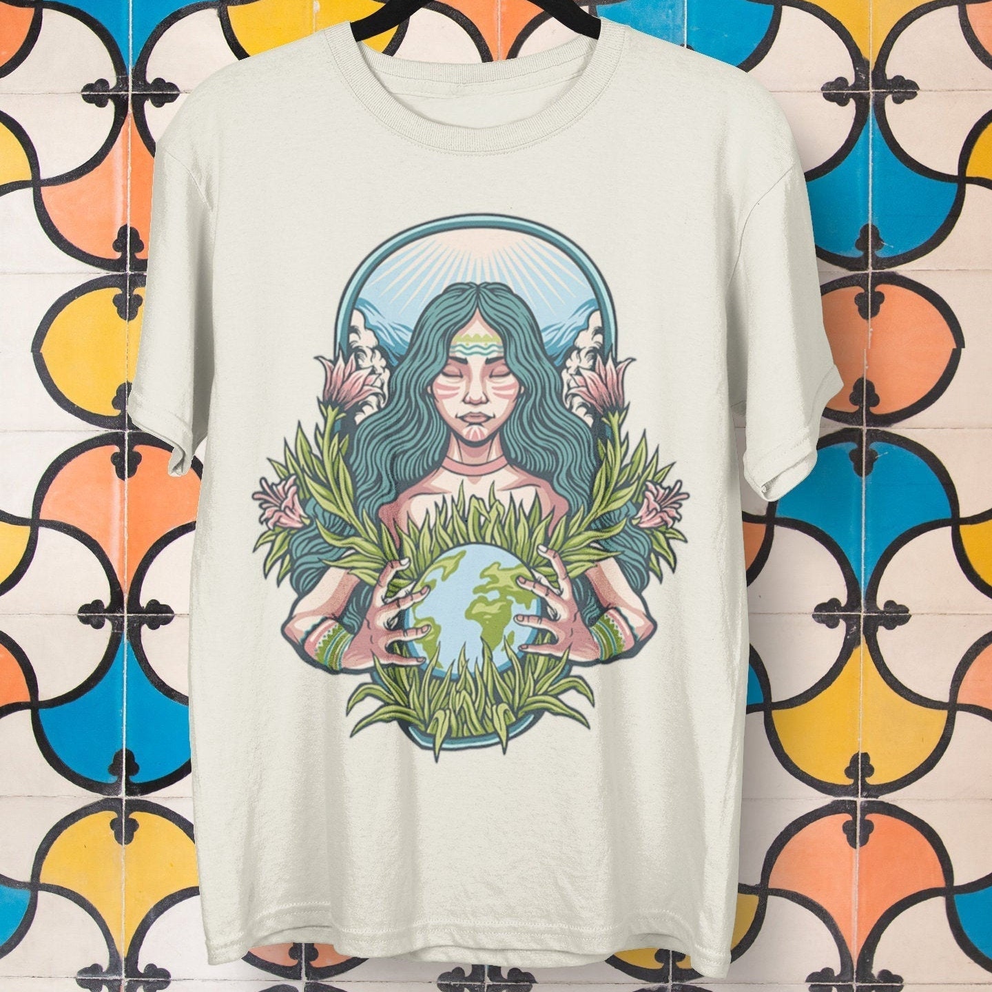 Mother Earth T-shirt Earth Mother Tee | Etsy