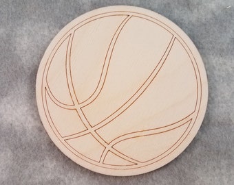 2 34 Basketball Hoop Wooden Cutout Shape - Etsy