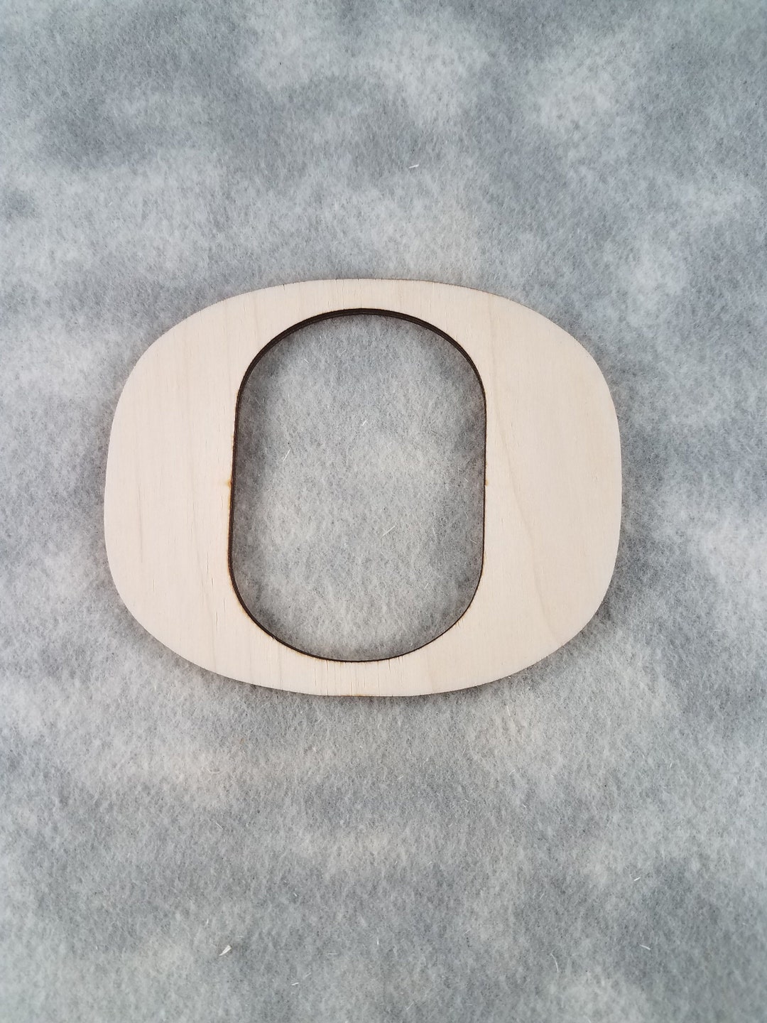 Letter O Shape Laser Cut Unfinished Wooden Cutout Shape - Etsy