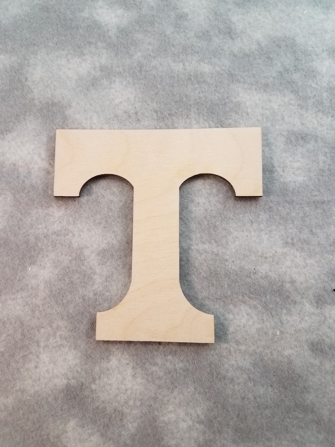 Letter T Shape Laser Cut Unfinished Wooden Cutout Shape - Etsy