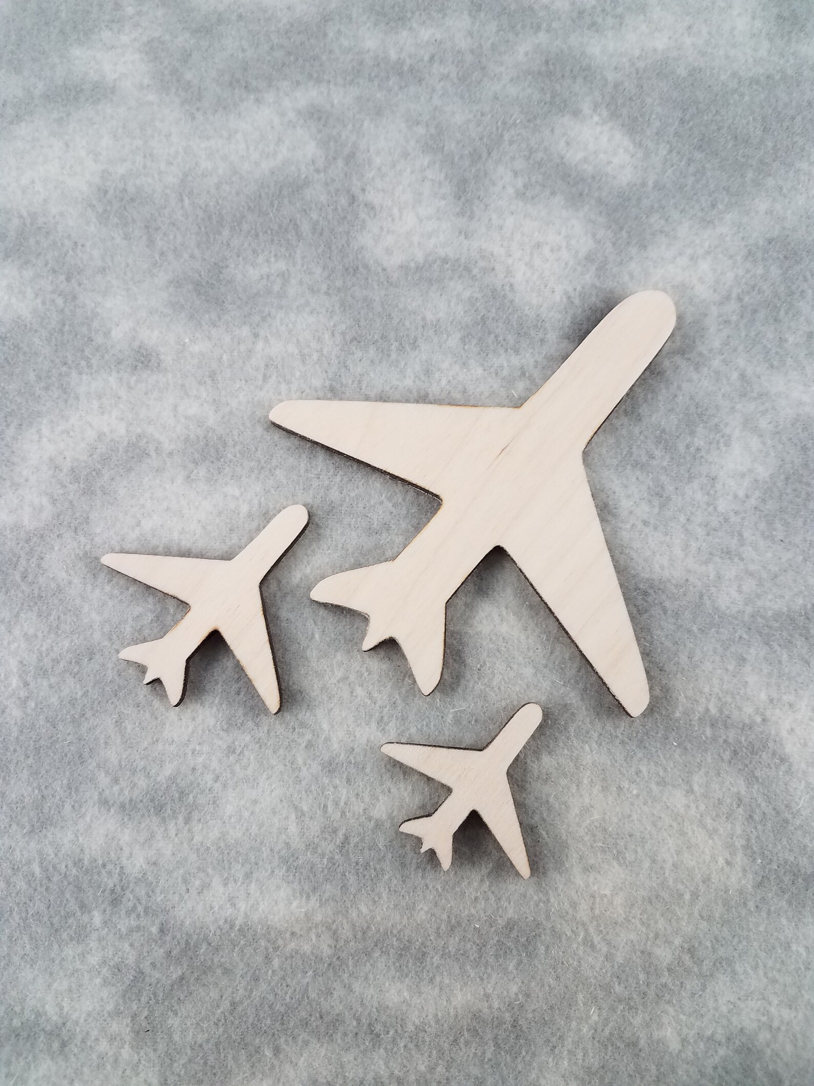 Airplane Shape Wooden Cutout | Etsy