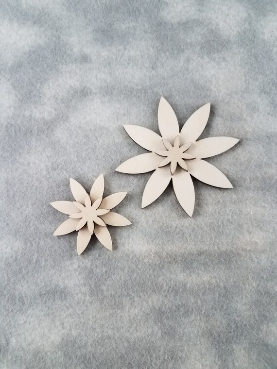 8 Petal Flower Shape