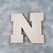 Letter N Shape Laser Cut Unfinished Wood Cutout Shape - Etsy