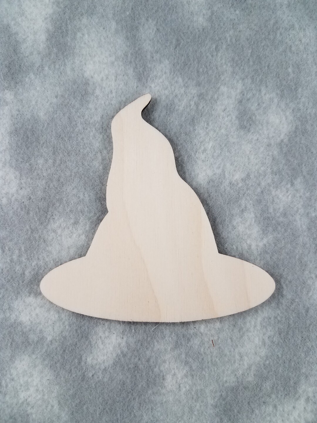 Witches Hat Shape Laser Cut Unfinished Wood Cutout Shape - Etsy