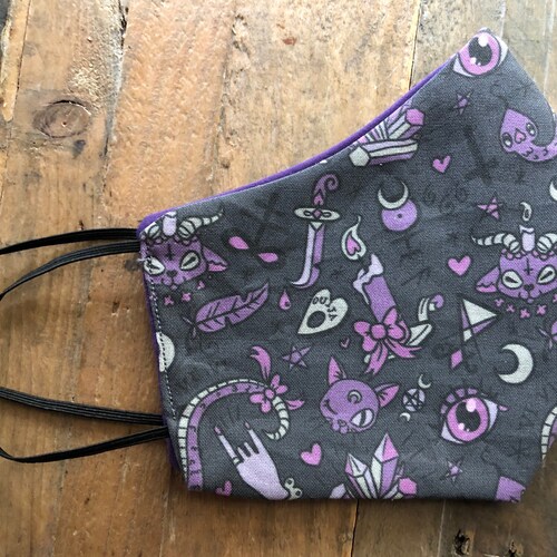 KDA Pop/stars Akali Grafitti HTV Face Mask made to Order - Etsy