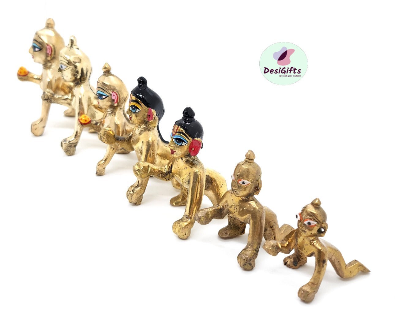 Laddu Gopal Ji Idol for Home Temple/little Baby Krishna Idol, RKF-1050 ...